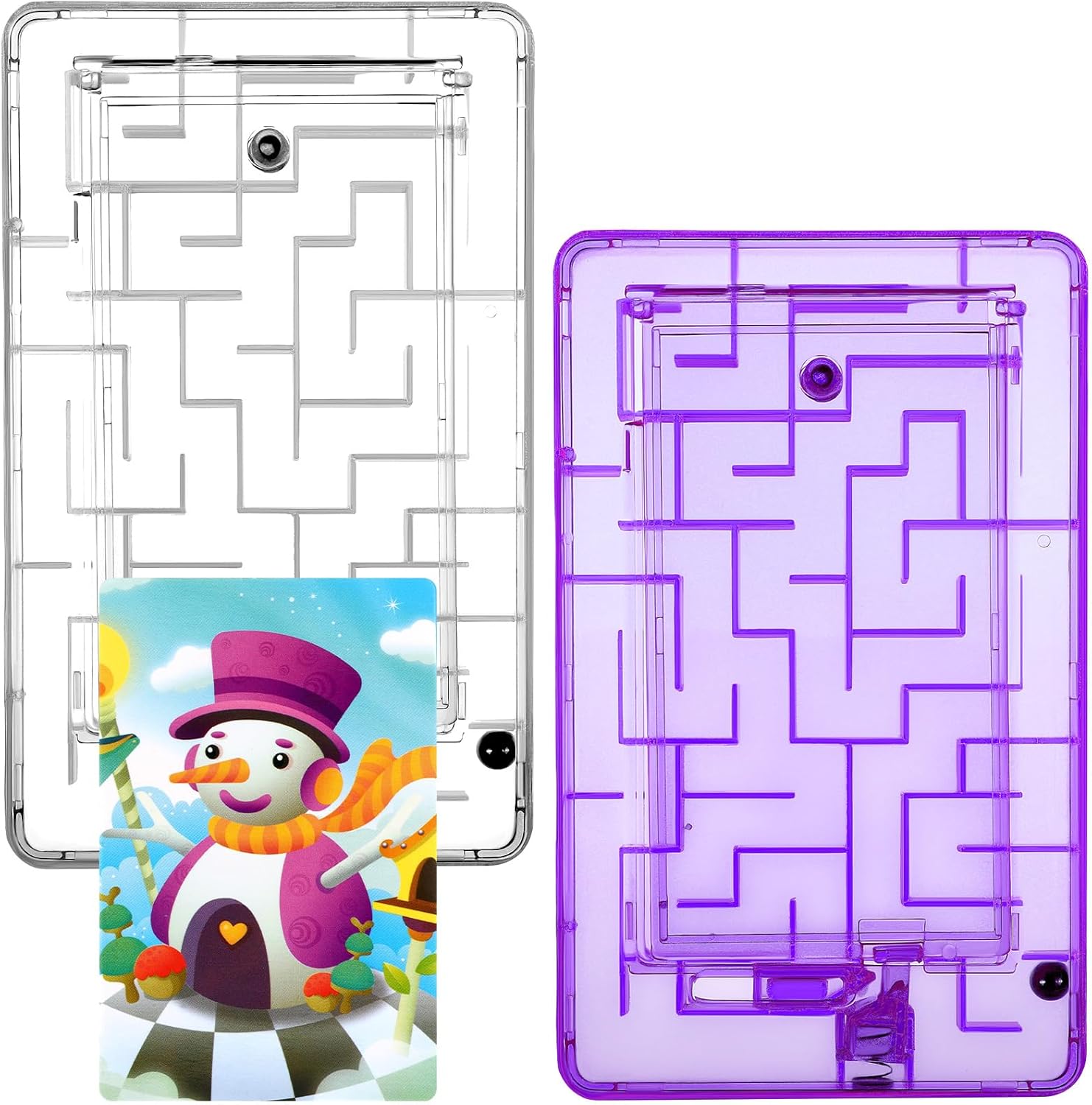 Amazon.com: 2 Pieces Present Card Holder Maze Puzzle - Creativity ...