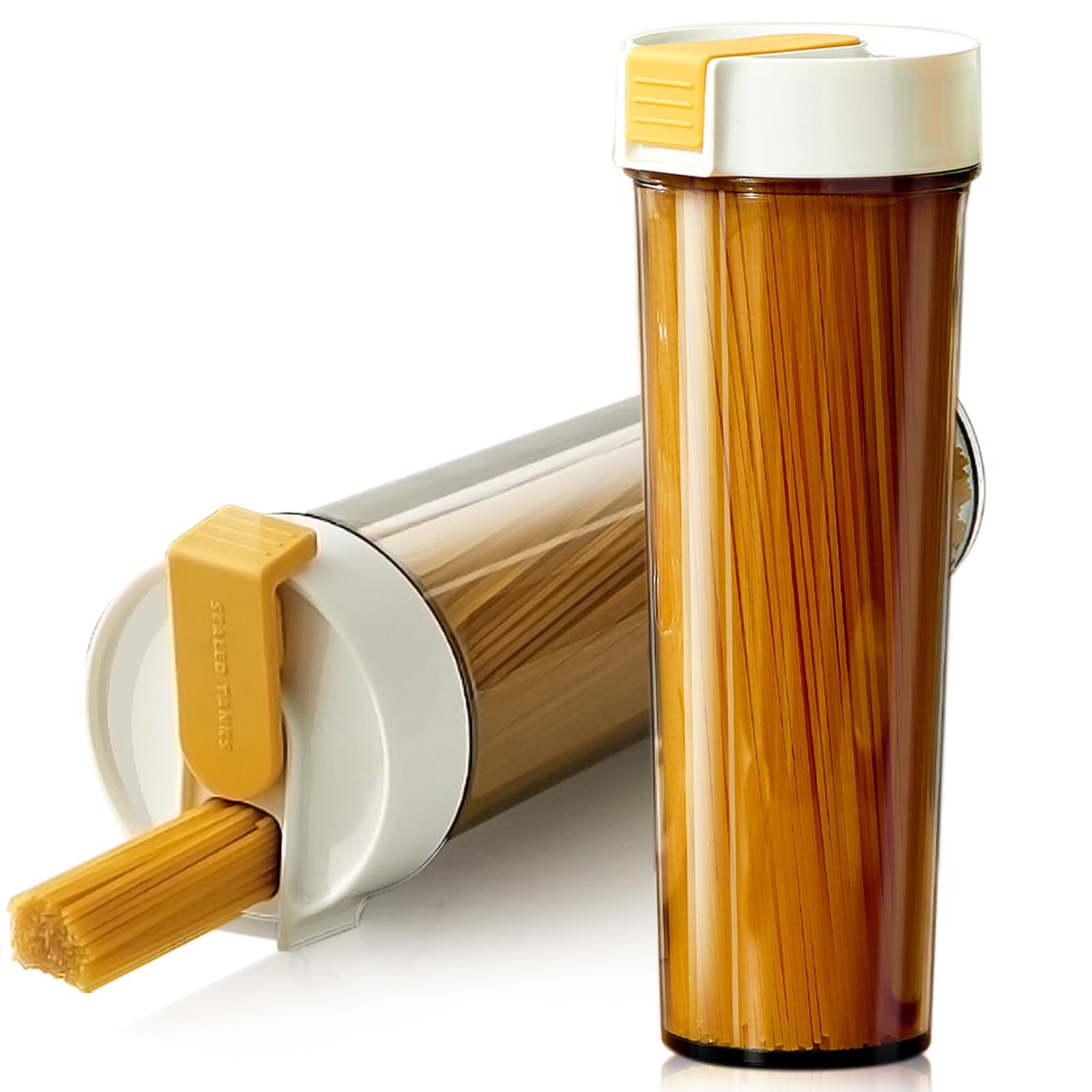 Amazon.com: Doonly 2 Pack Food Storage Containers, Air Tight Seal ...