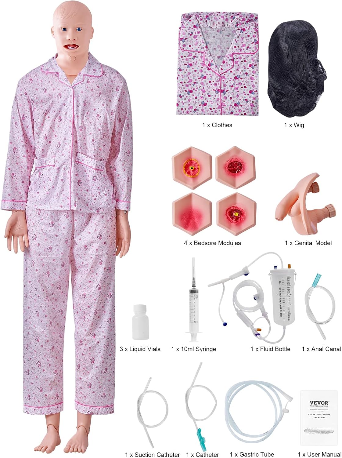 VEVOR Nursing Manikin, High Simulation 65165cm Philippines | Ubuy
