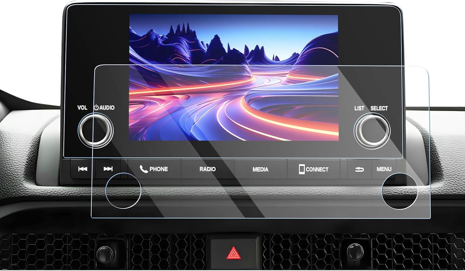 Amazon.com: CDEFG 2PCS 2025 CR-V Anti Glare Screen Protector Compatible ...