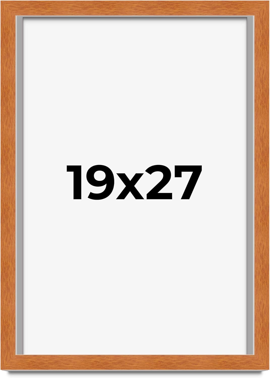 Amazon.com - 19x27 Frame Brown Honey Pecan Solid Wood Picture Frame | 1 ...