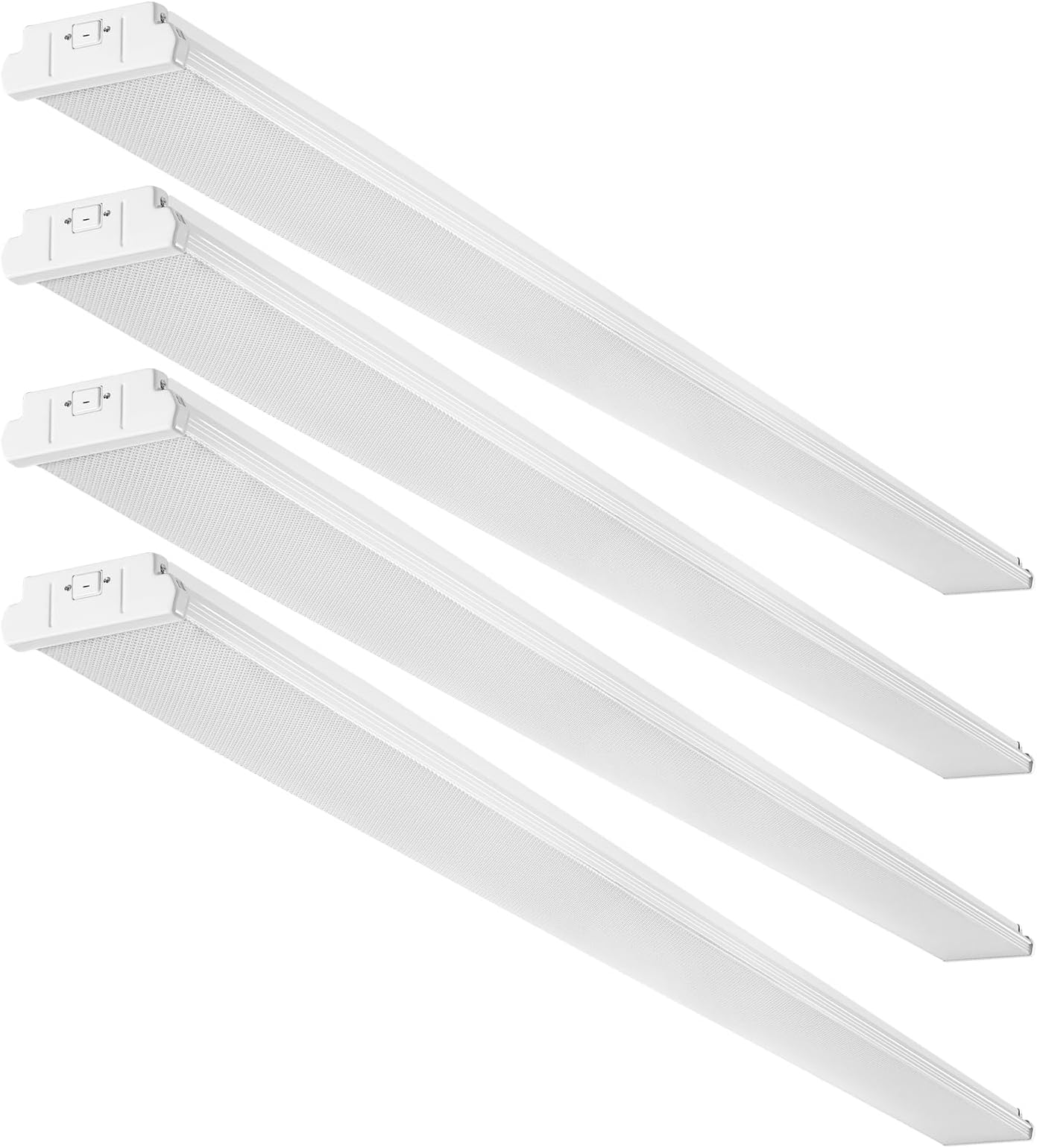 VEVOR 8FT LED Wraparound Light, 110W 10,000LM, Flush Mount LED Shop ...