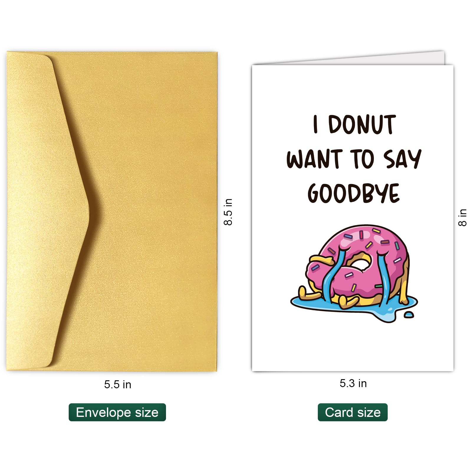 Snapklik.com : Funny Goodbye Card For Coworker Boss, Cute Going Away ...