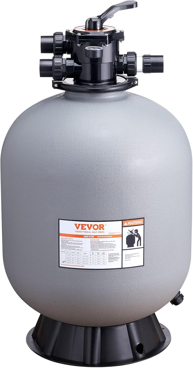 Amazon.com : VEVOR 25053BX 24-inch, Up to 65 GPM Flow Rate, Above ...