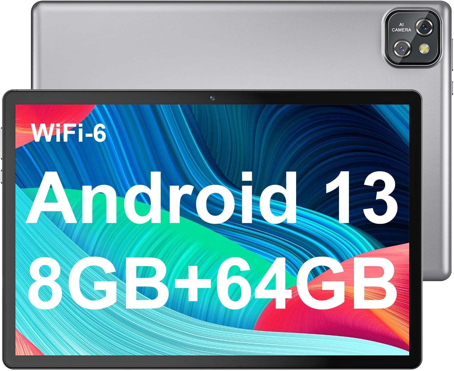 Amazon.co.jp: 【Android 13､7000mAh】タブレット 10インチ wi-fiモデル RAM 8GB/ROM 64GB/1TB TF拡張 2.0Ghz Wi-Fi 6 ...