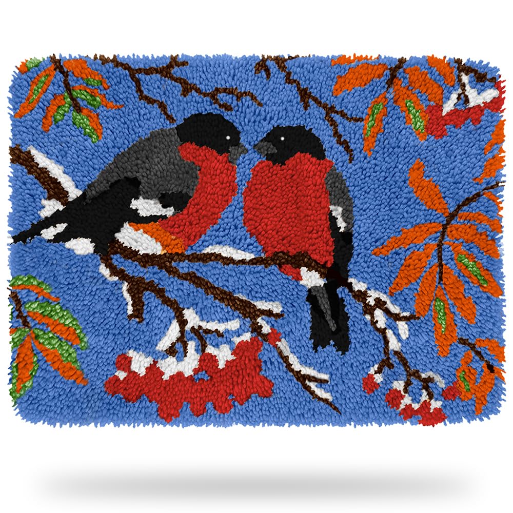 Snapklik.com : MGahyi Latch Hook Rug Kits For Adults, DIY Crochet Yarn ...