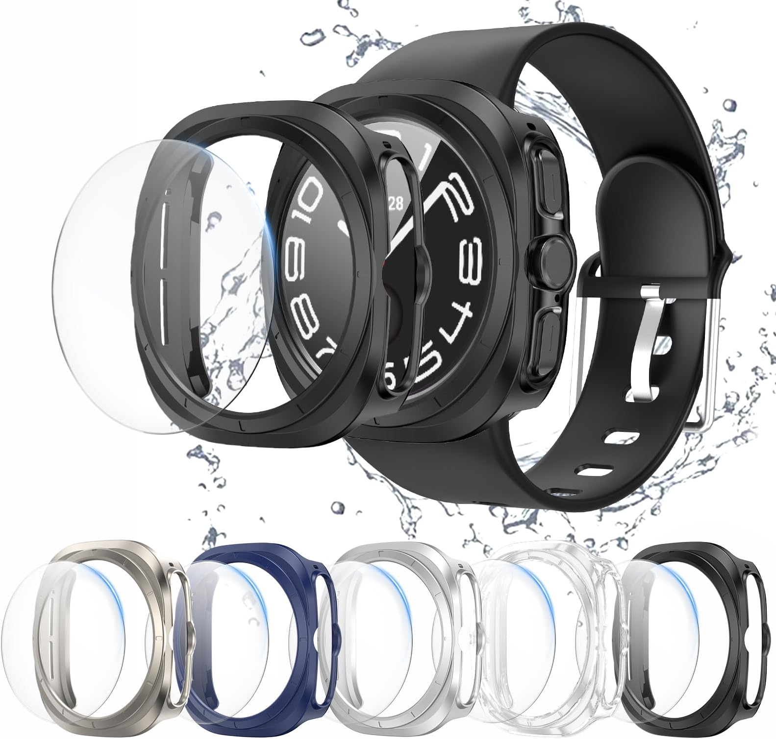 T Tersely (3 Pack) 9H Hardness Tempered Glass Screen Protector for ...