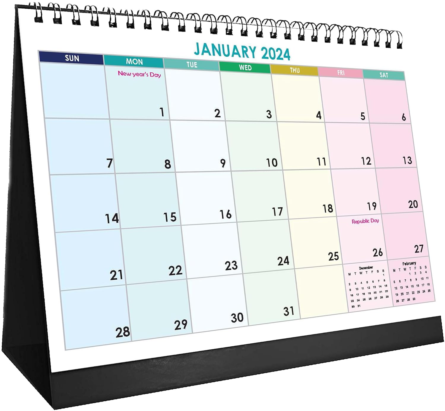 Accuprints Desk Calendar june 2024 till dec 2025 -Size 6 x 8 inch ...