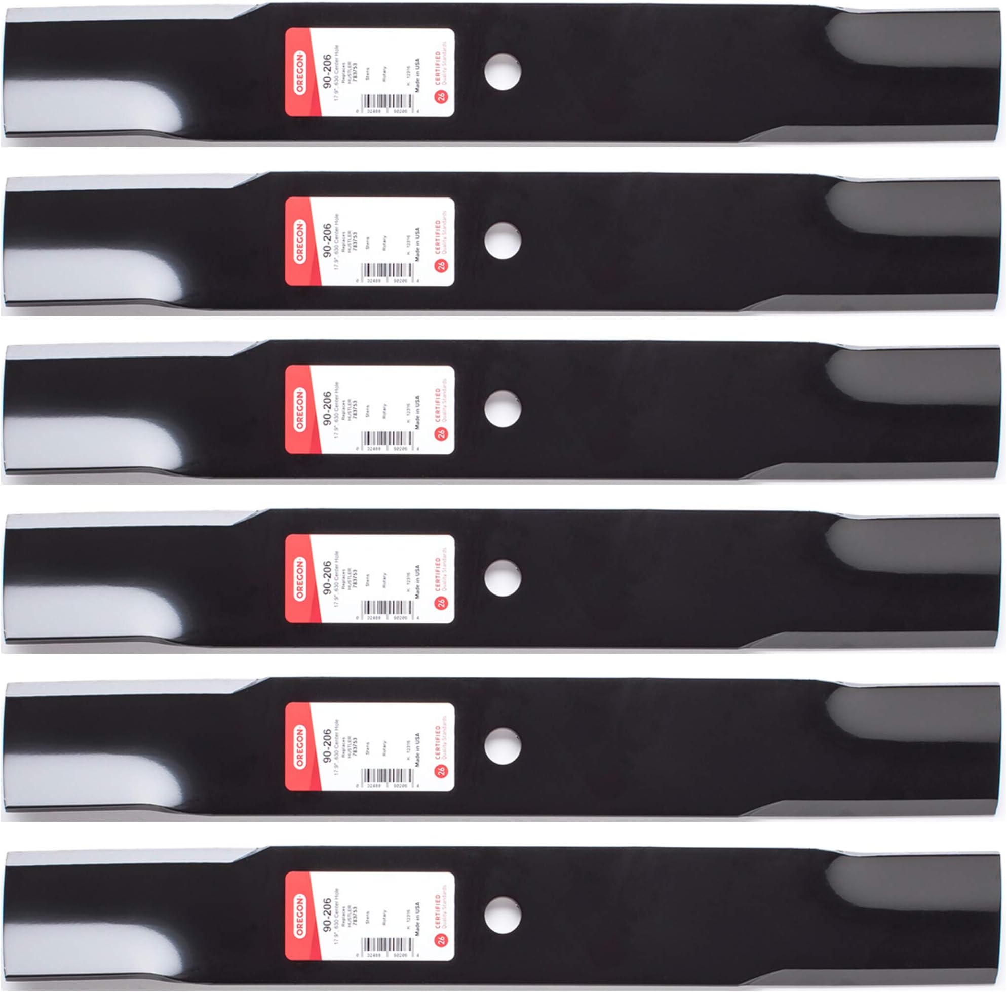 Amazon.com - Oregon 6 Pack 91-622 Mower Blade Fits Ferris 5101756s