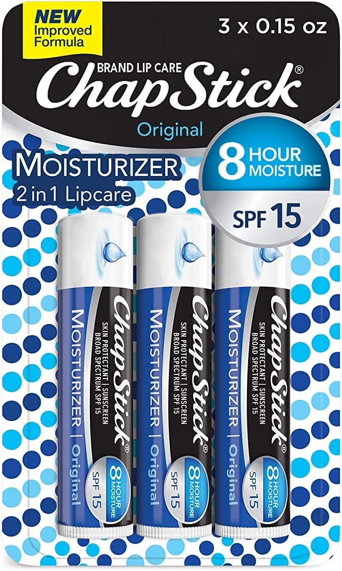 Amazon.com: Chapstick Classic Original, 24-Stick Refill Pack : Beauty ...