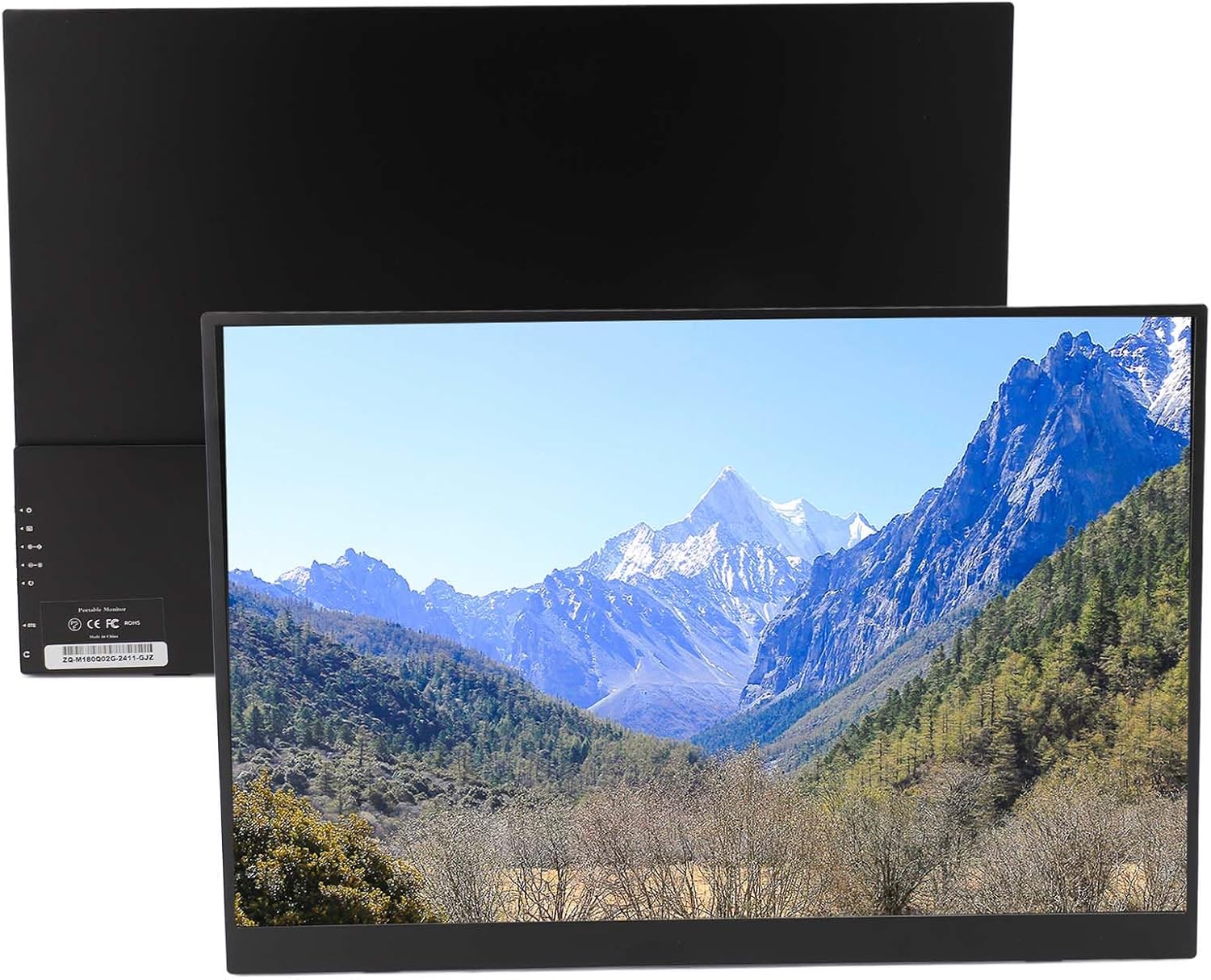 Amazon.co.jp: ポータブルディスプレイ、18インチ 2.5K 2560 * 1600P 144Hz 16:10 外部拡張可能 ...