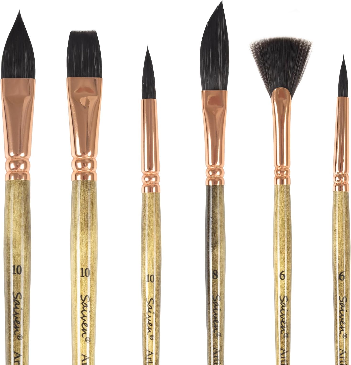 Amazon.com: Sable Watercolor Brushes Professional Watercolor Paint ...