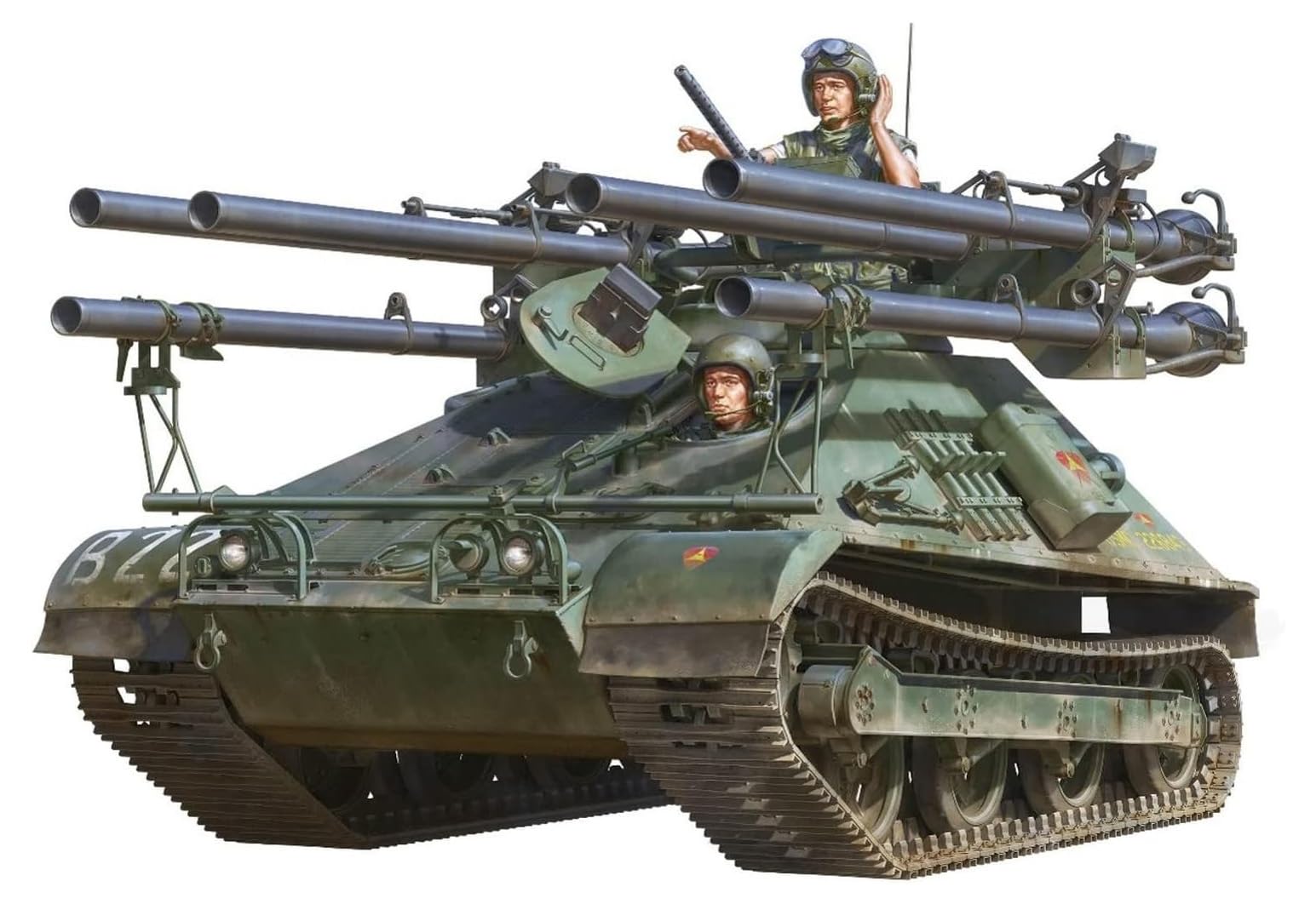 Takom 1:16 US M50A1 Ontos w/Interior, Vietnam Model Military Kit ...