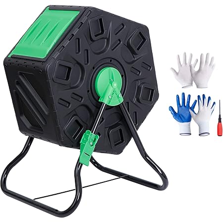 Amazon.com : Miracle-Gro Small Composter - Compact Single Chamber ...