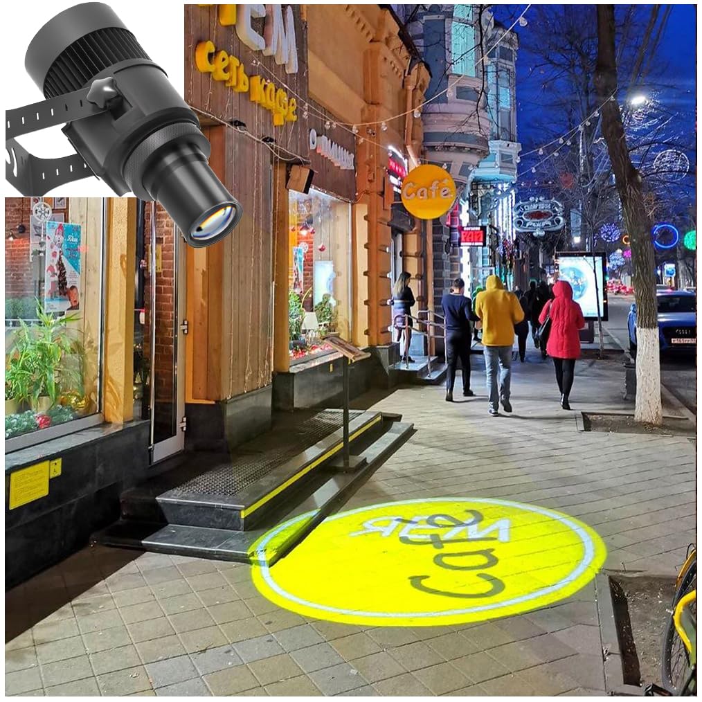 Amazon.com: COLIFINE 60W Custom GOBO P𝐫𝐨𝐣𝐞𝐜𝐭𝐨𝐫 Led Logo Lights Image ...