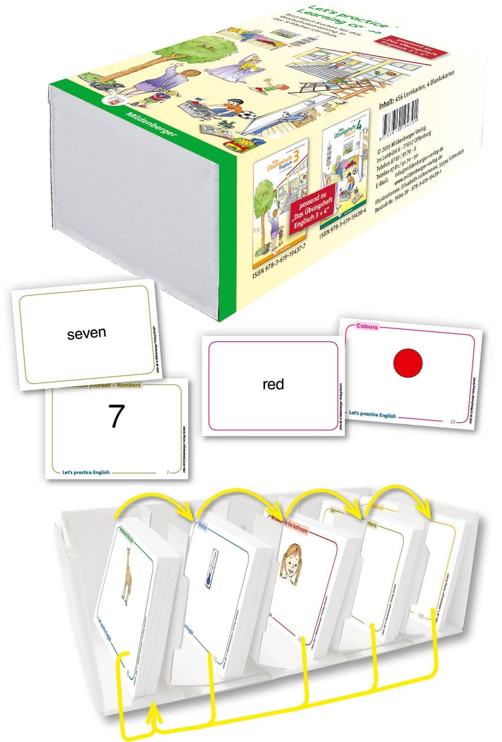 Let´s practice English - Learning cards: Bild-Wort-Kärtchen für das ...