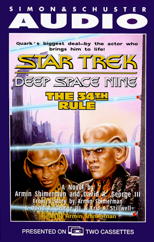 The 34th Rule (Star Trek) : George, David R., Shimerman, Armin: Amazon ...