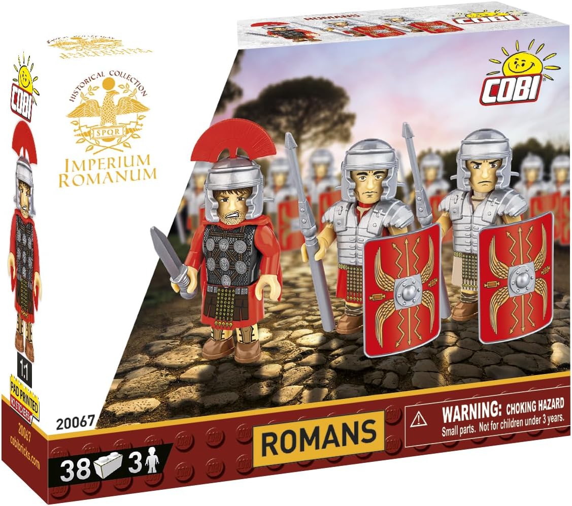 Amazon.com: COBI Imperium Romanum Romans 38pc Building Kit for Boys 6 ...