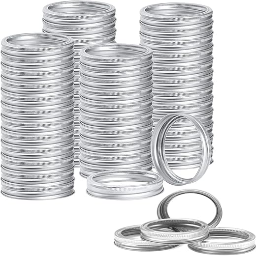 20Pcs Mason Jar Rings, 70MM Canning Rings for Canning Jars, Rings for ...