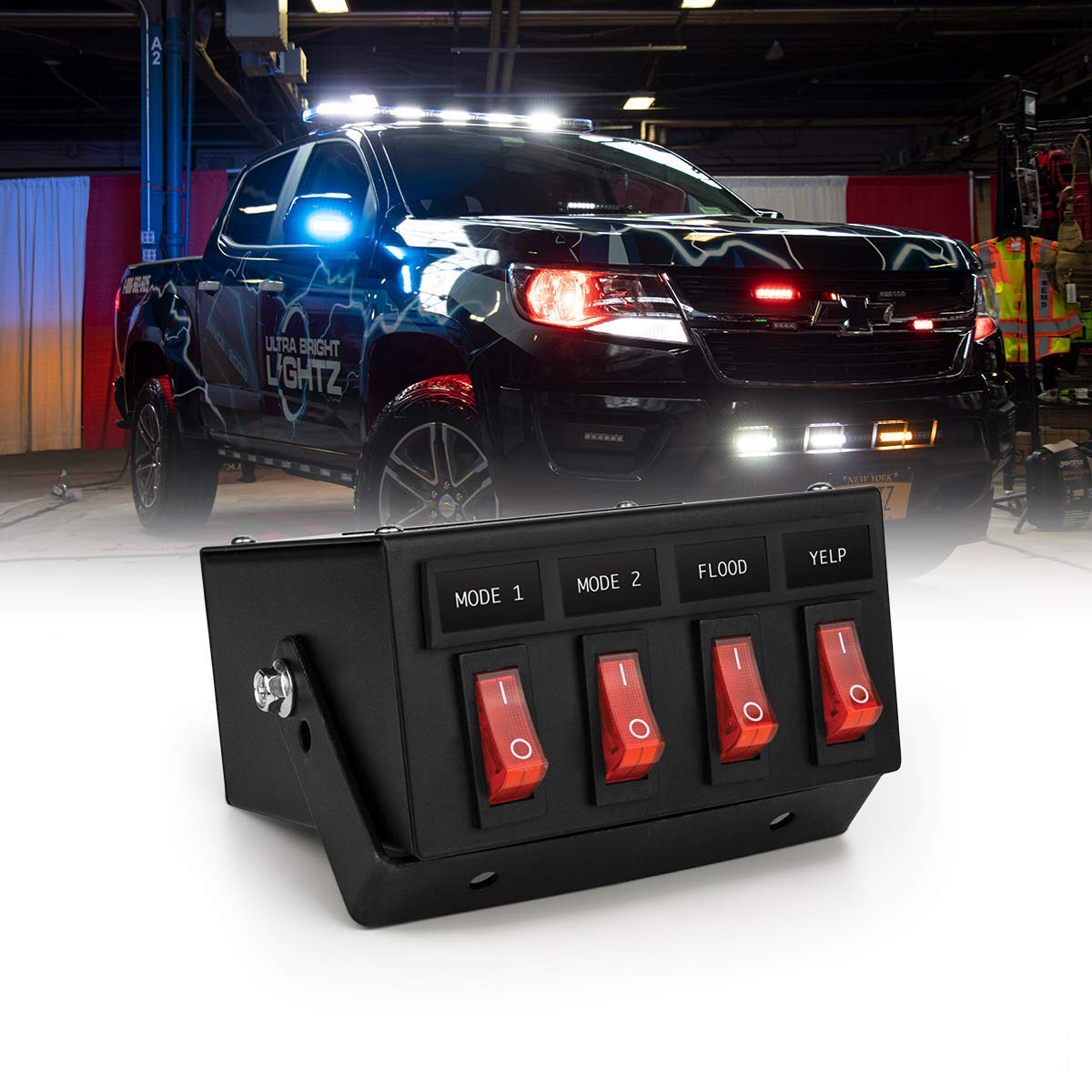 Buy Ultra Bright Lightz 1100 4-Switch Backlit Controller Box ...