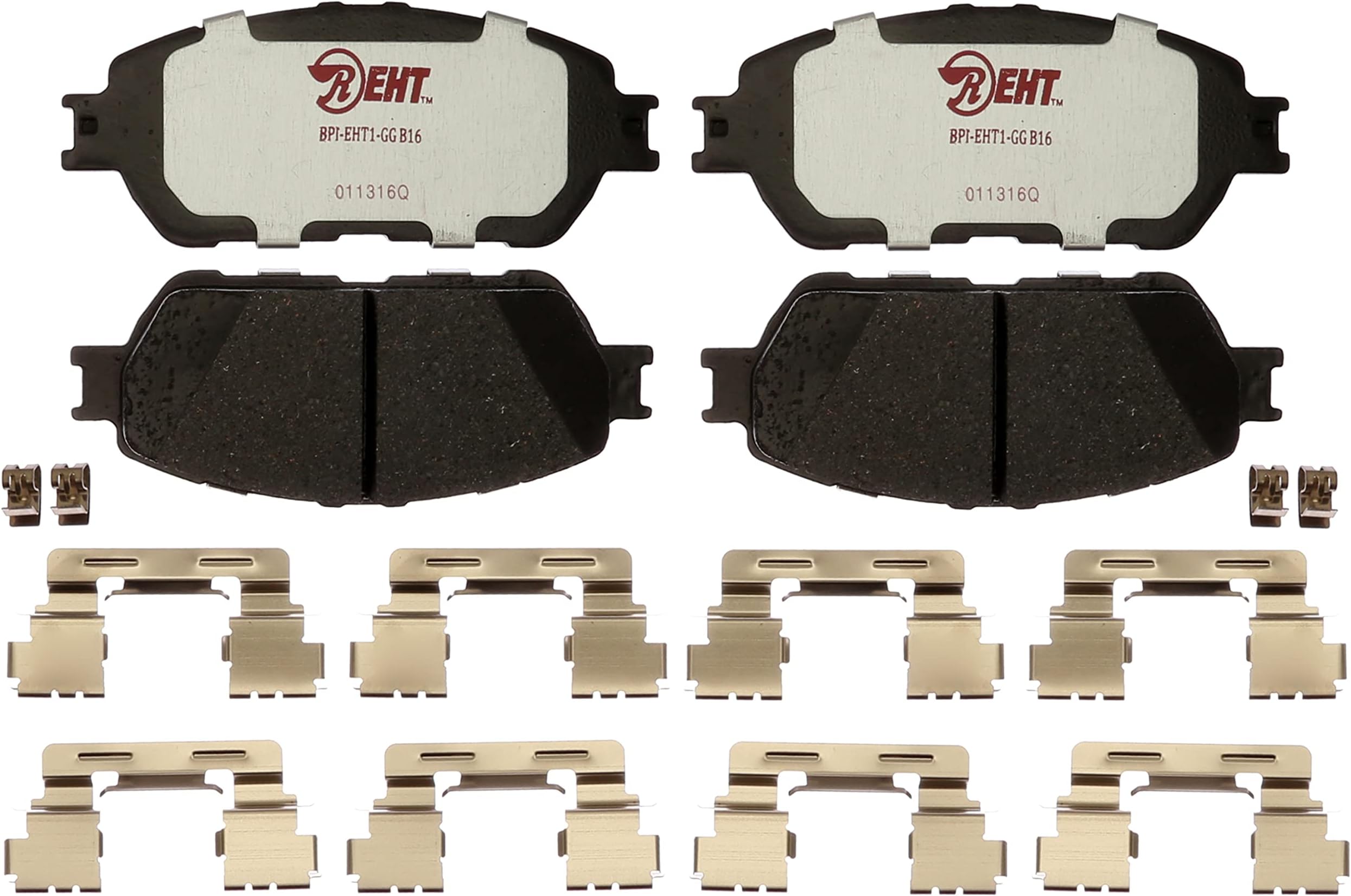 Amazon.com: Genuine Toyota 04465-08030 Front Brake Pad Set : Automotive