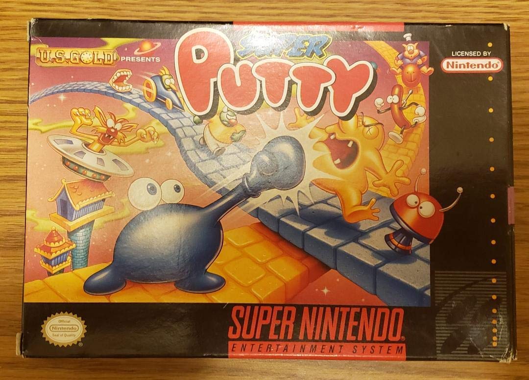Amazon.com: Super Putty - Super Nintendo (Renewed) : Video Games