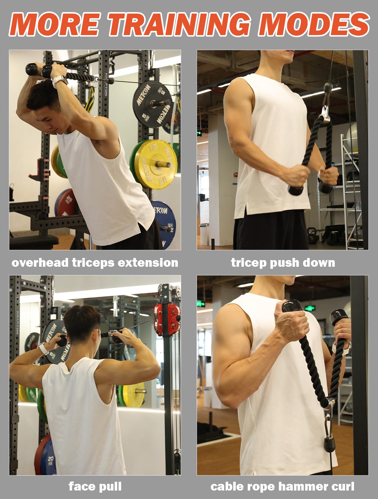 Snapklik.com : Fitarc LAT Pulldown Attachments,Cable Machine ...