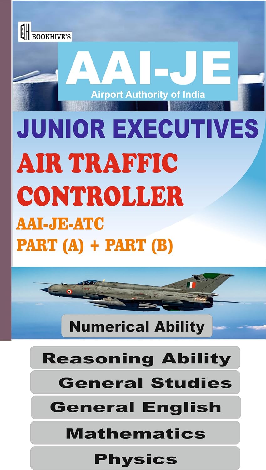 Buy AAI JE ATC (Air Traffic Controller) 2023-2024 (Set of 6 Books) Part ...