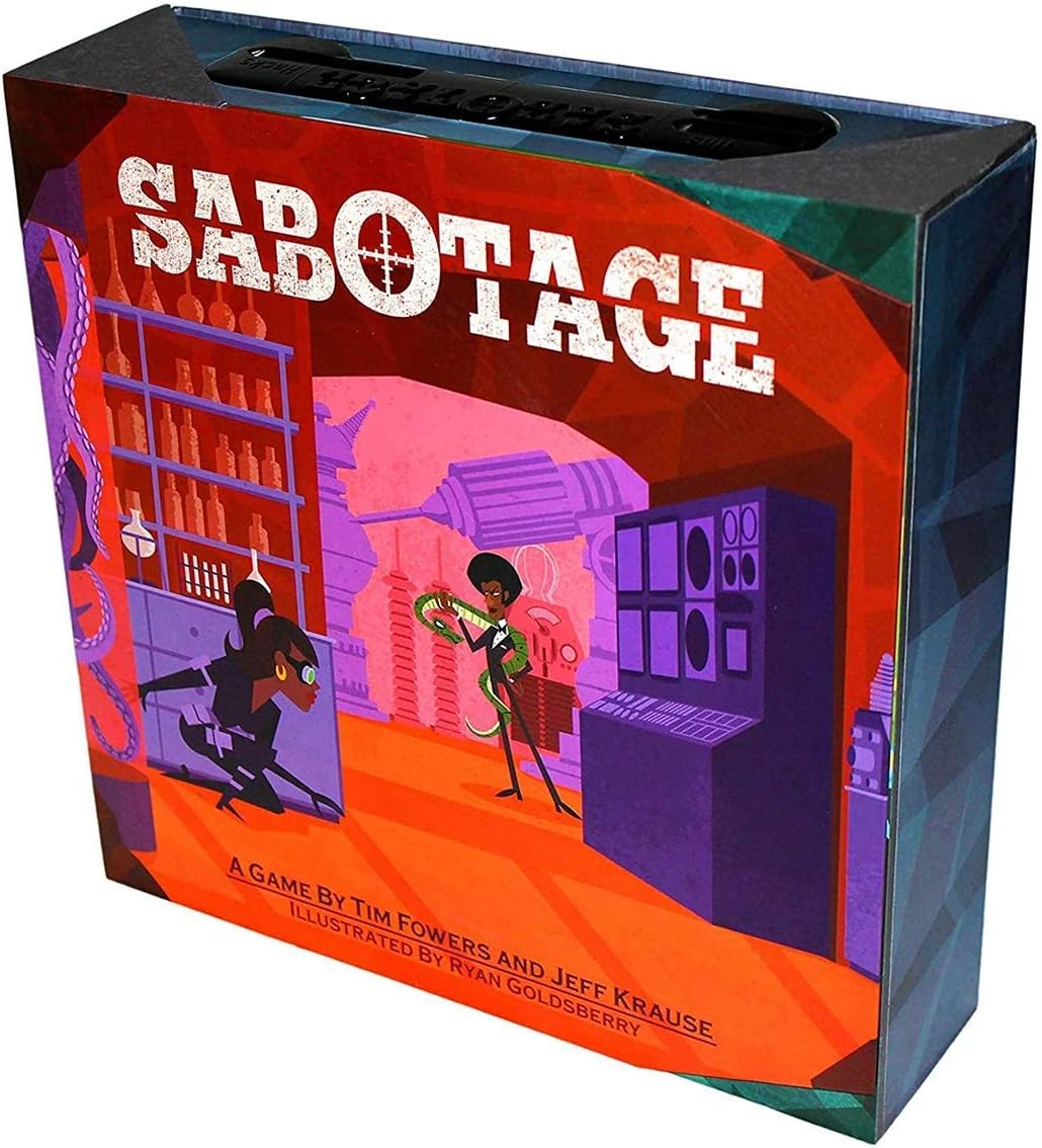 Hasbro Sabotage - Board Game of Team Stealth Tactics (7+) : Amazon.co ...