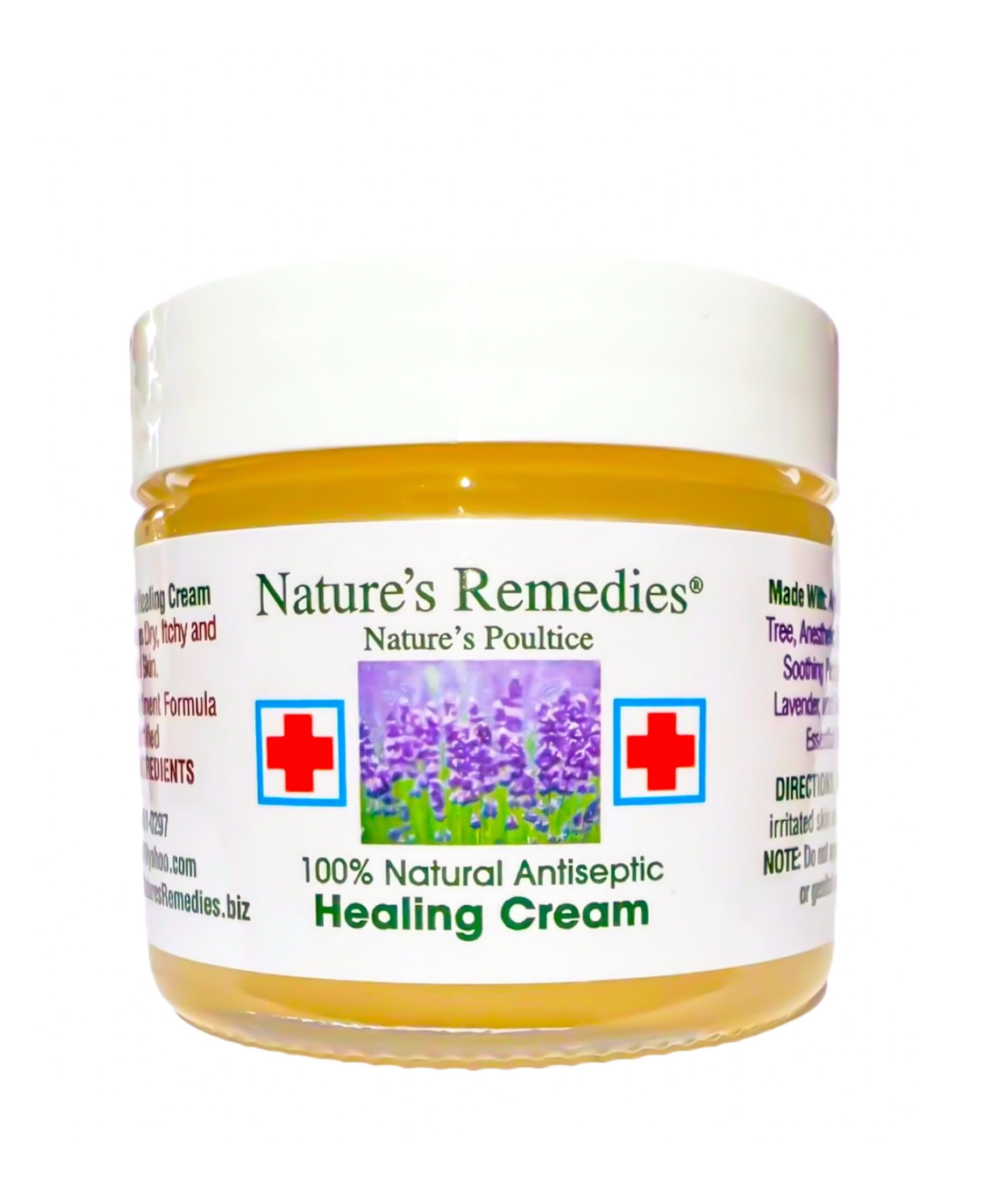100 Natural Antiseptic Healing Cream Heals And Soothes Infected Skin ...