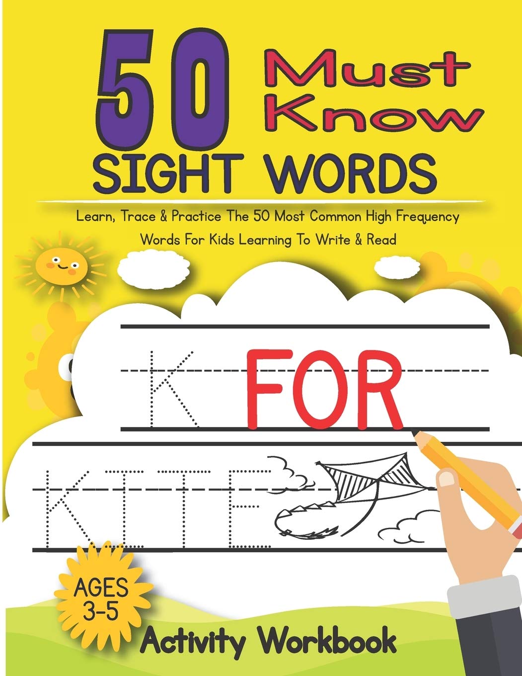 Buy 50 Must Know Words Activity Workbook: Trace & Practice The 50 Most ...