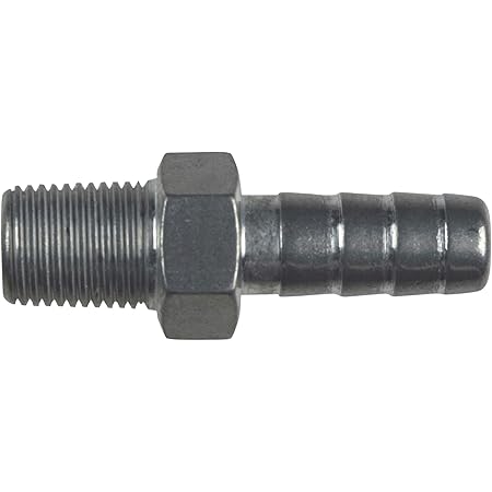 Amazon.com: ICT Billet Straight 1/8" NPT Pipe to 3/8" .375" Hose Barb ...