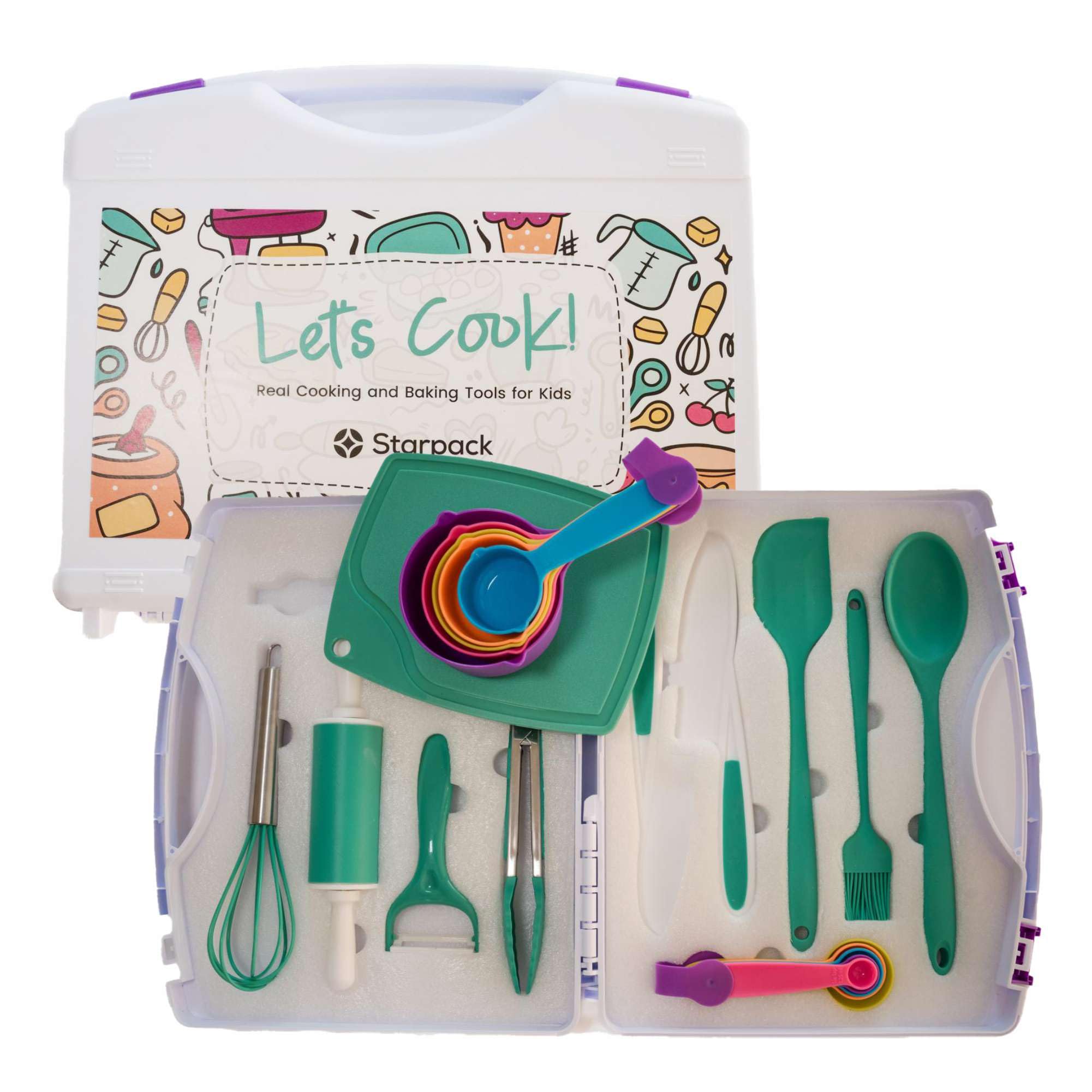 Snapklik.com : Starpack Lets Cook Real Cooking Tools For Kids