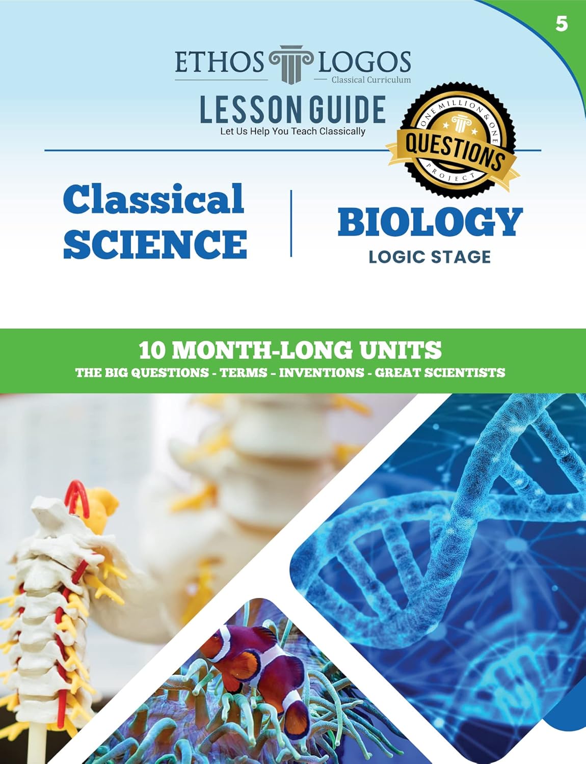 5th Grade Science: Biology Workbook (Classical Science Series - Ethos ...