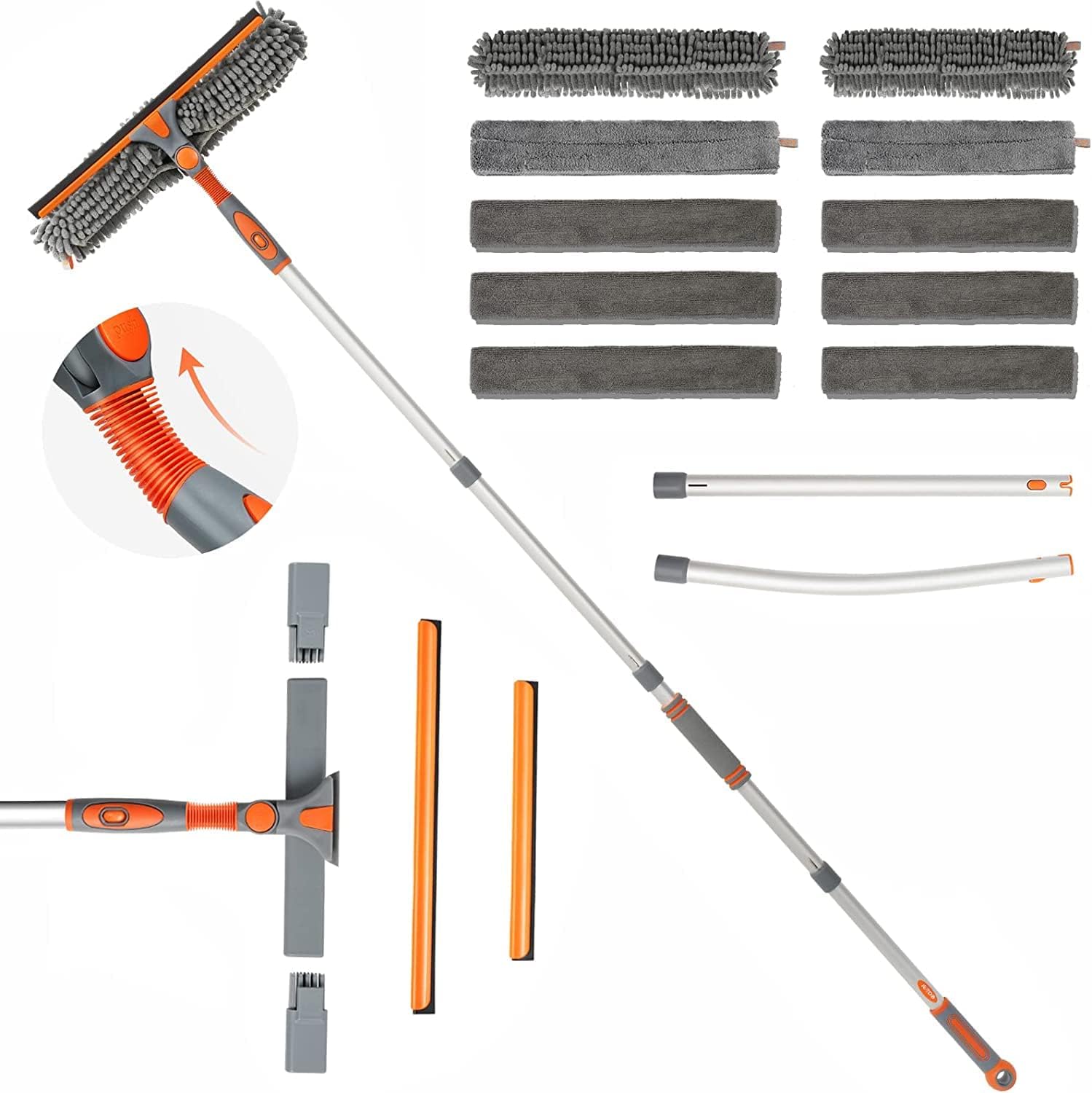 Amazon.com: SudaTek Window Cleaning Tool U Shaped Window Cleaner for ...