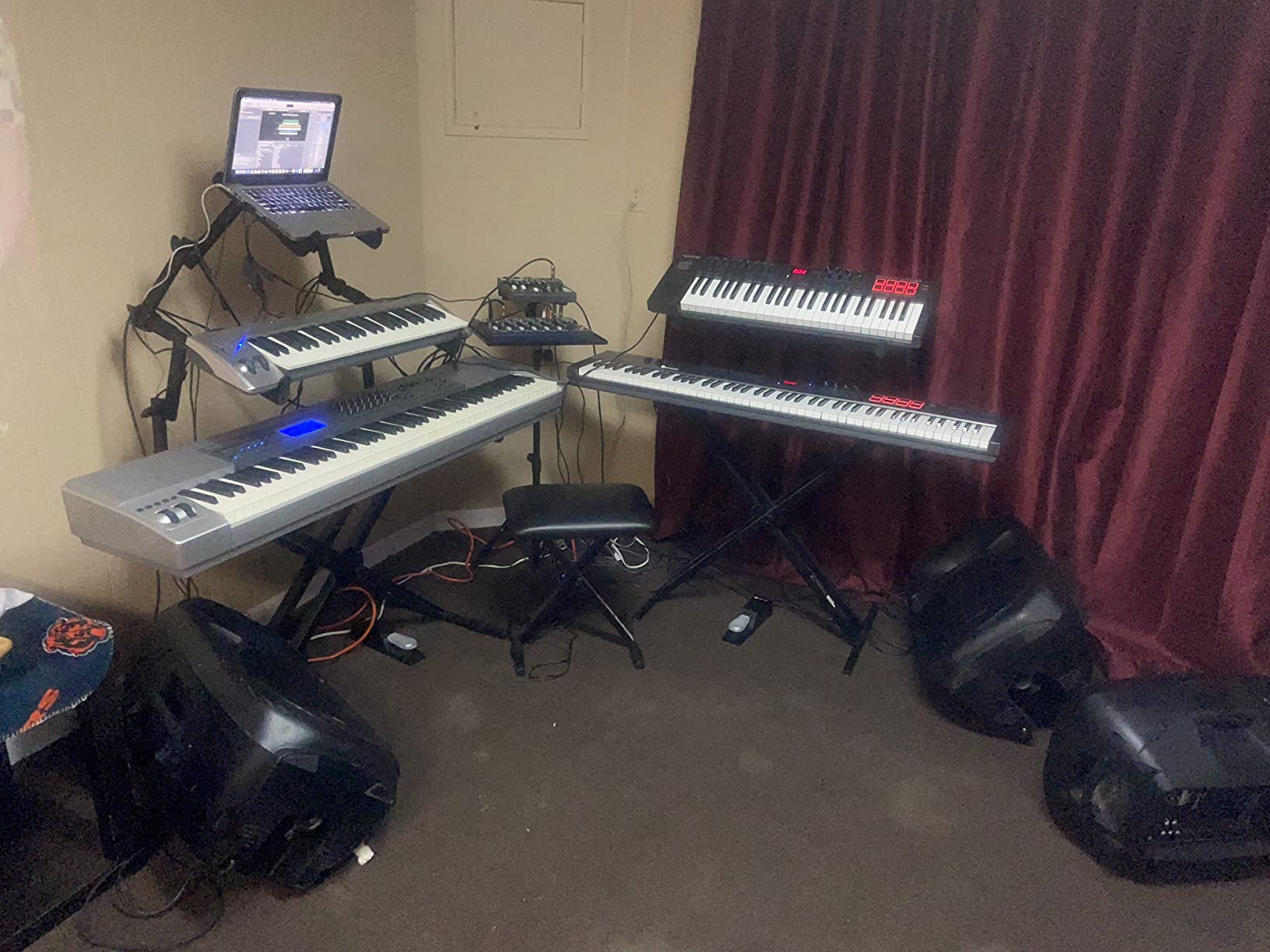 $8/mo - Finance Asmuse 4 Channel Audio Mixer, Portable Mini Sound Mixer ...