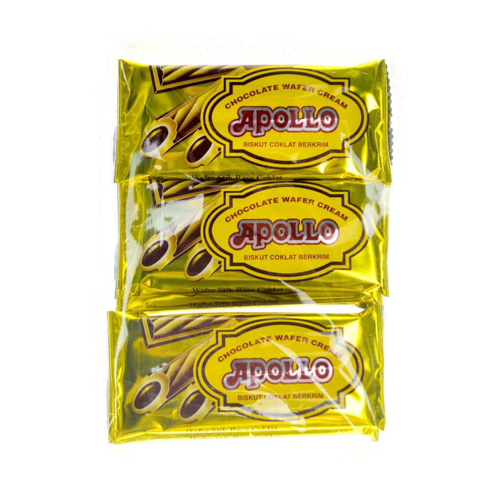 Apollo Wafer Stick 11g Gold Chocolate 120 Packs | Desertcart UAE