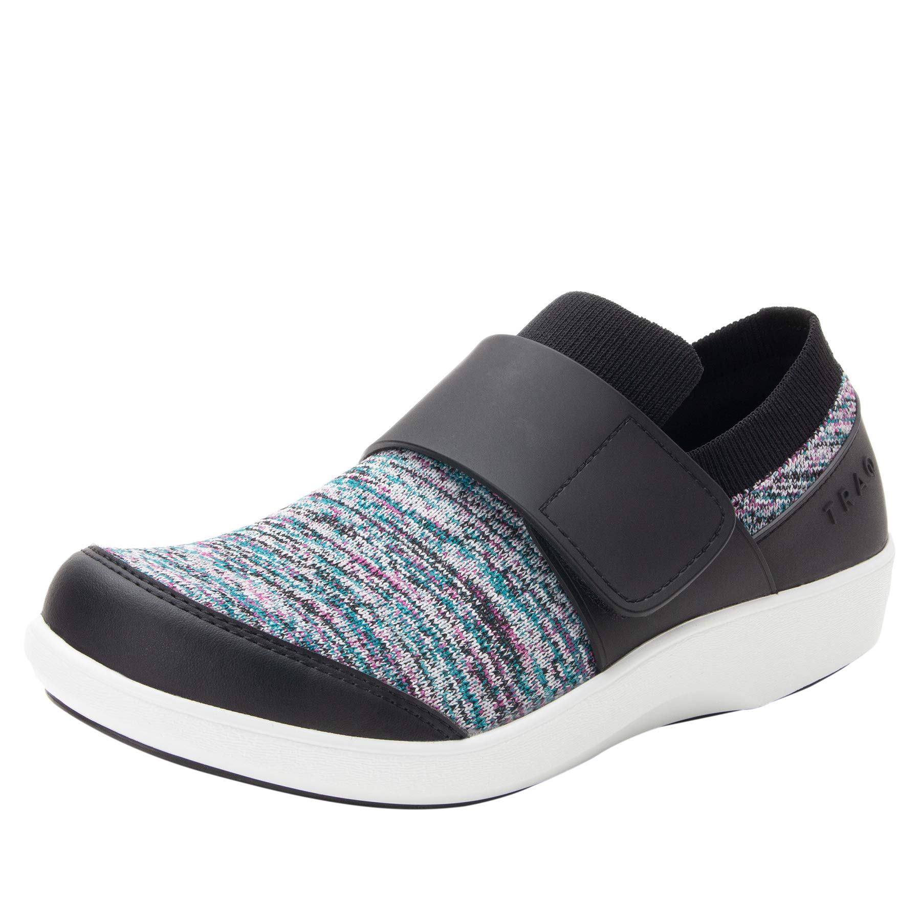 Amazon.com | TRAQ by Alegria Qwik Womens Smart Walking Shoe Flurry ...