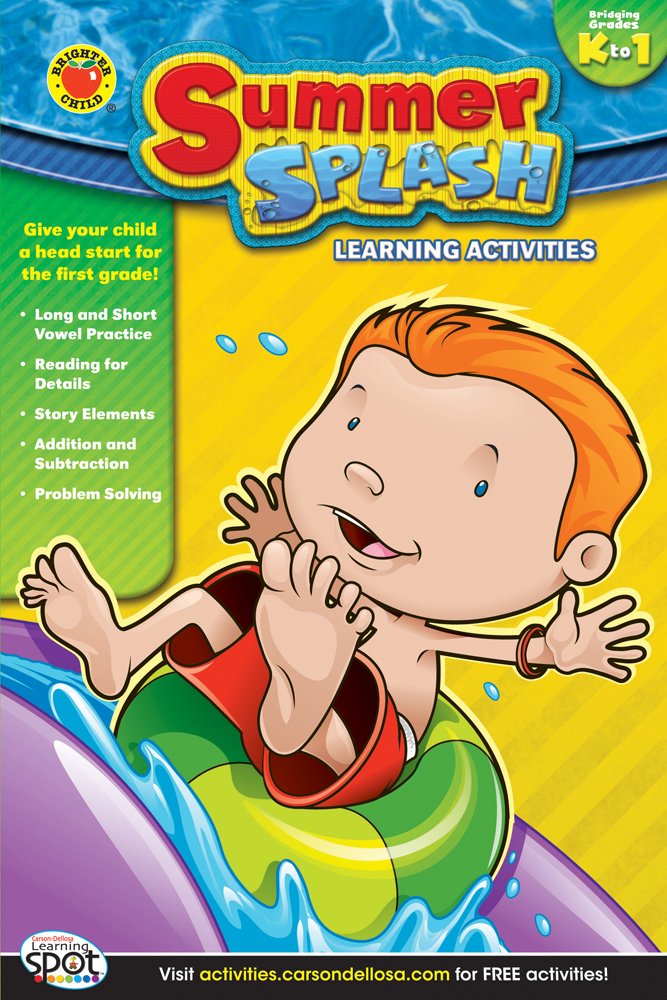 Amazon | Summer Splash Learning Activities: Bridging K to 1 | Carson ...