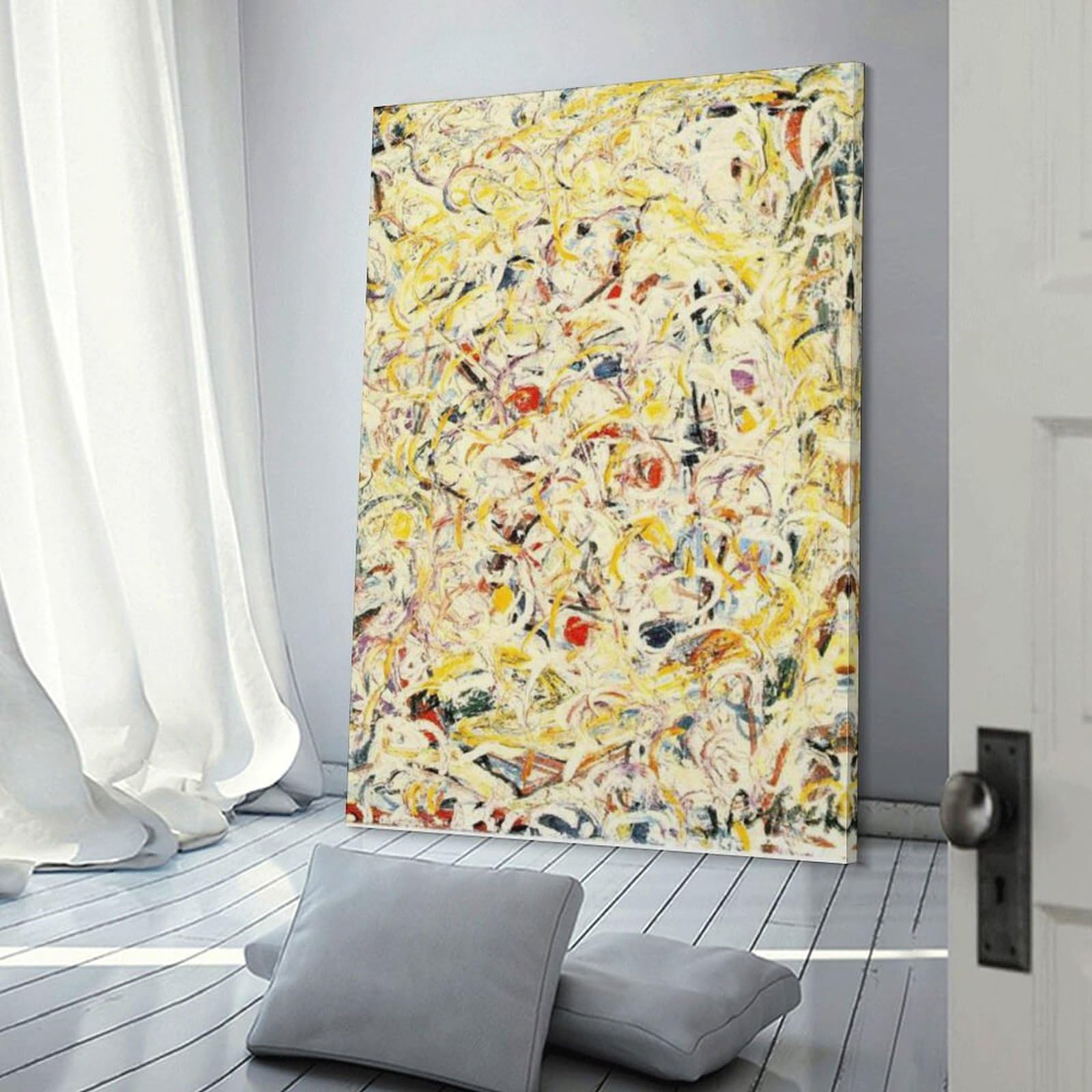 Jackson Pollock Shimmering Substance