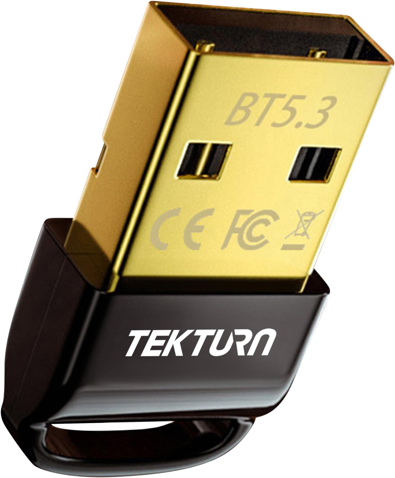 Amazon.com: TEKTURN USB Bluetooth 5.3 Adapter: Plug-and-Play, Nano ...