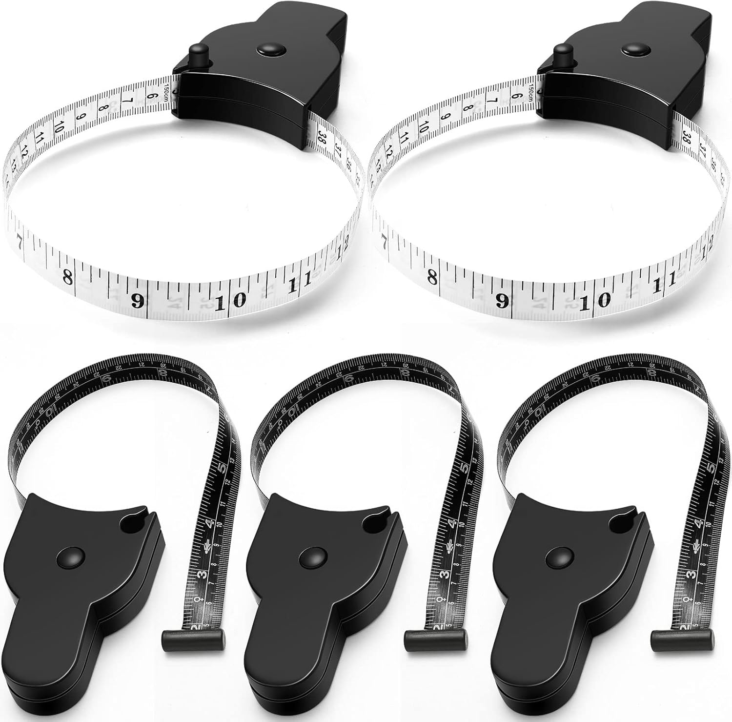 Amazon 5 Pieces Automatic Telescopic Tape Measure Measuring Tape amazon-5-pieces-automatic-telescopic-tape-measure-measuring-tape