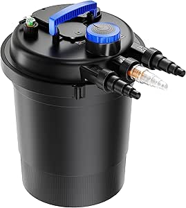 Wiltec CPF-250 Pressure pond filter with built-in UVC unit 11W for ...