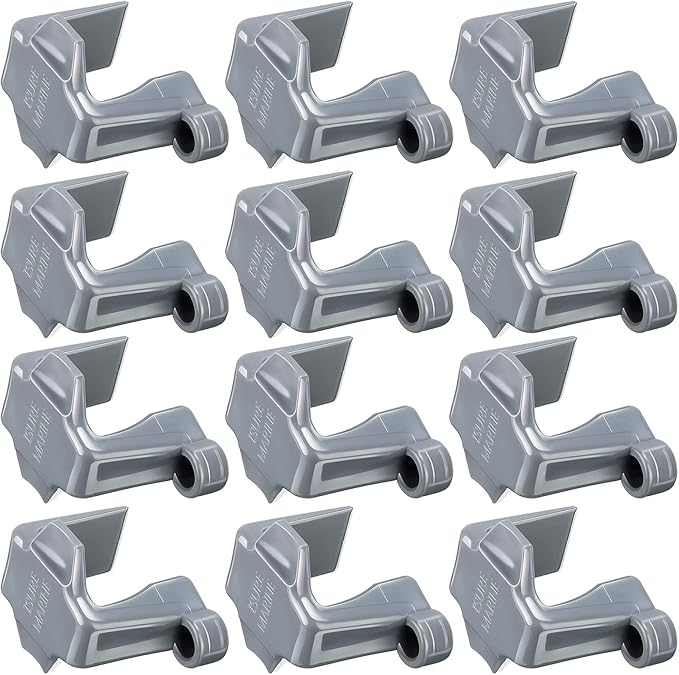 Amazon.com : Woanger 12 Pieces Pontoon Boat Fender Clips Plastic Boat ...