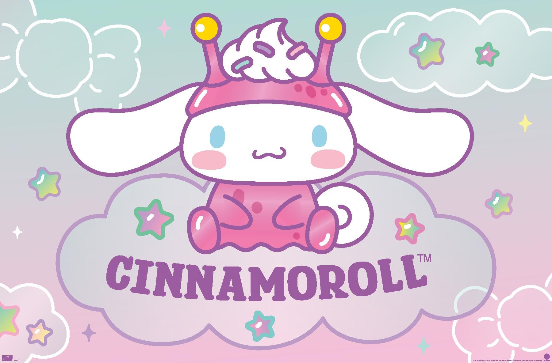 Amazon.com: Hello Kitty and Friends: 24 Dreamland - Cinnamoroll Wall ...