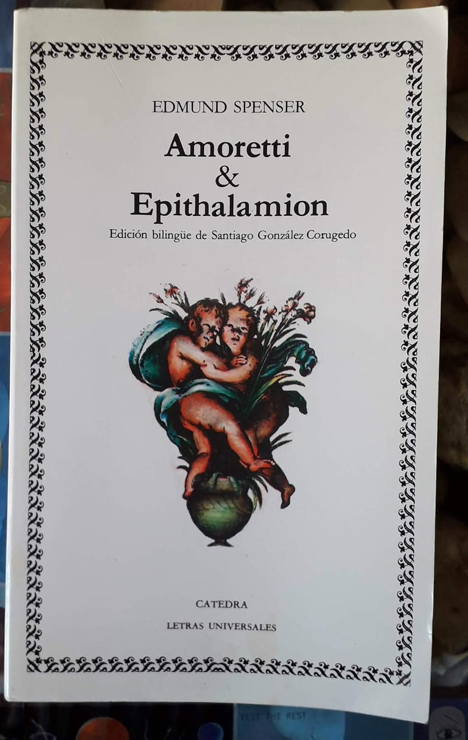 Amoretti & Epithalamion: 6 (Letras Universales) : Spenser, Edmund ...