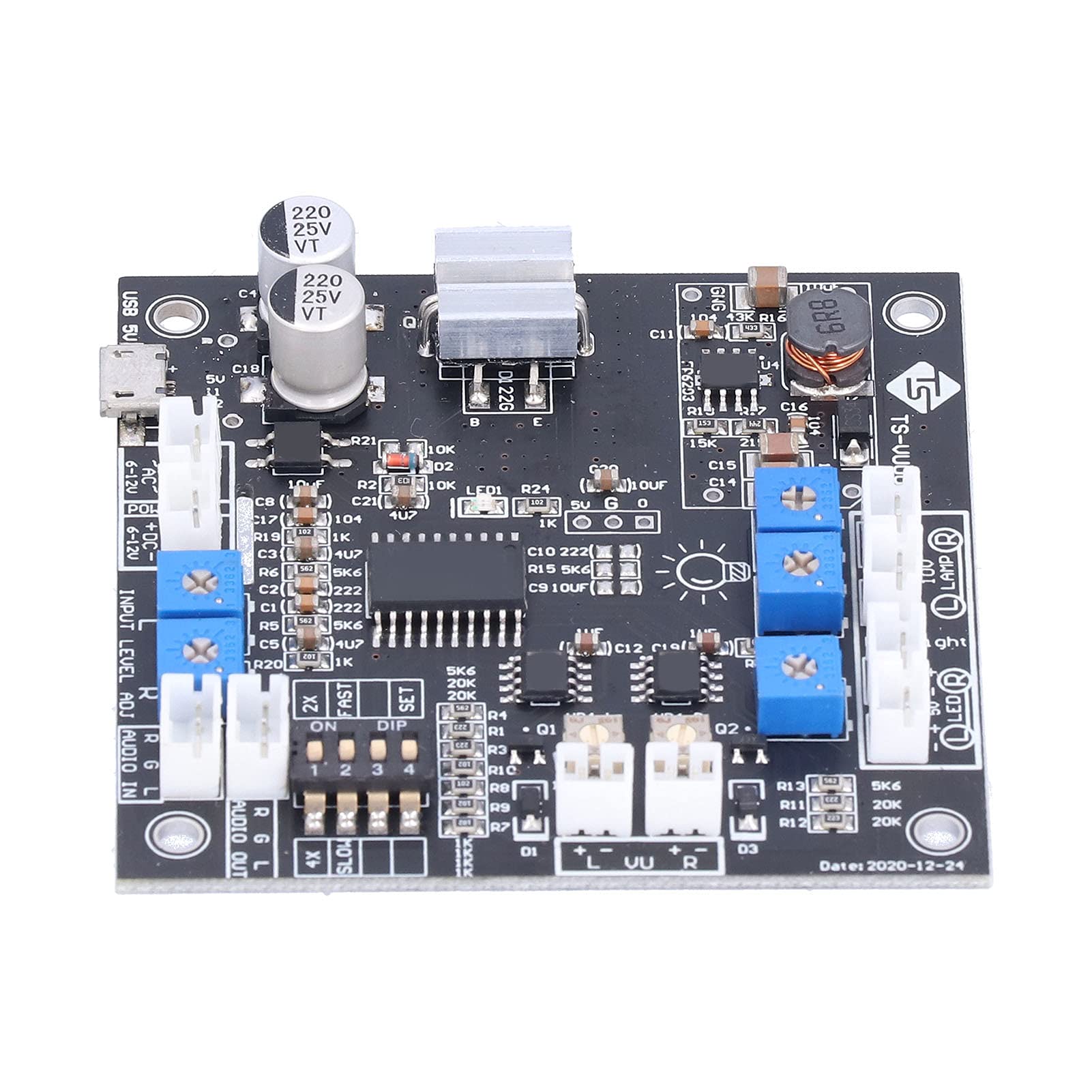 Buy DB Audio Level Amplifier, Easy Installation Simple Operation VU ...