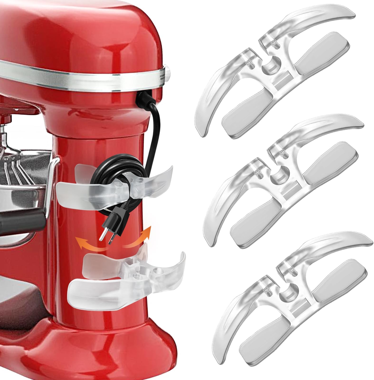 Amazon.com: Cable Management - 3 Pack Cord Organizer Kitchen Organizers ...