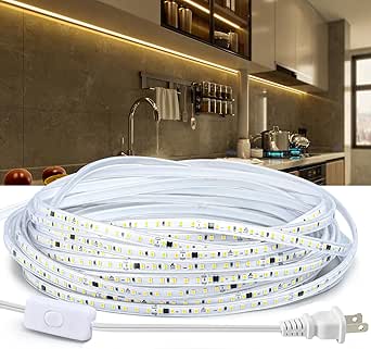 Amazon.com: 110V 120V LED Strip Lights ,Flexible Outdoor Lighting ...