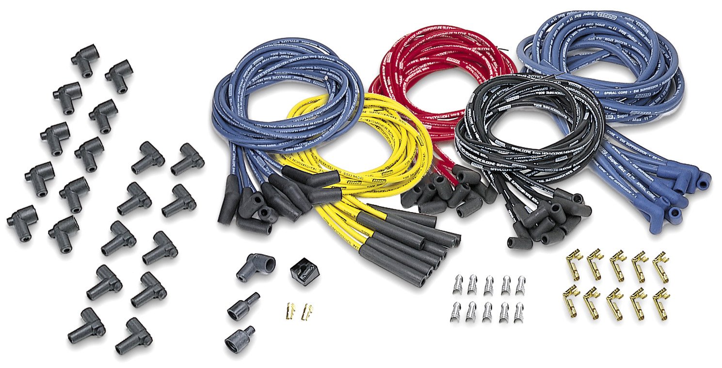Amazon.com: Moroso WIRE SET,UNIV,BLK,90 DEG BOOT 73231 : Automotive